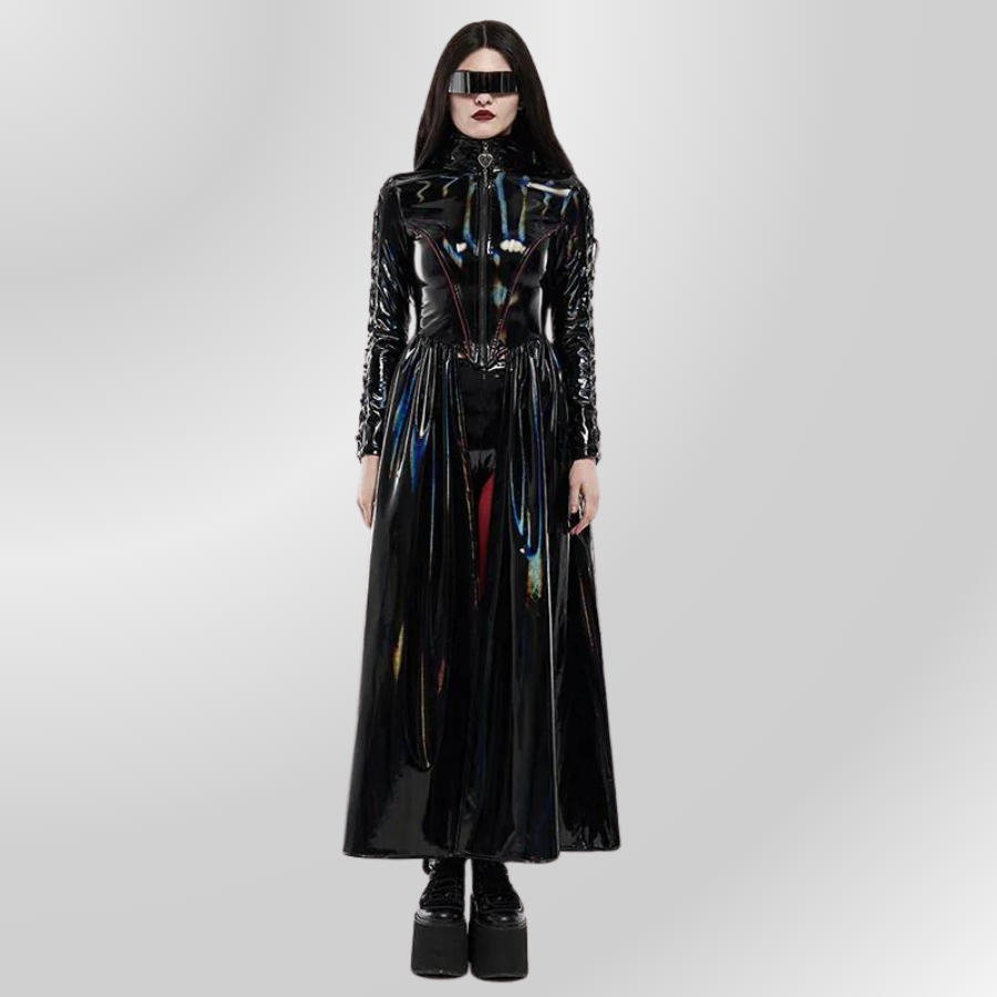Veste Noire Cyber PUNK RAVE | L'Esprit Gothique
